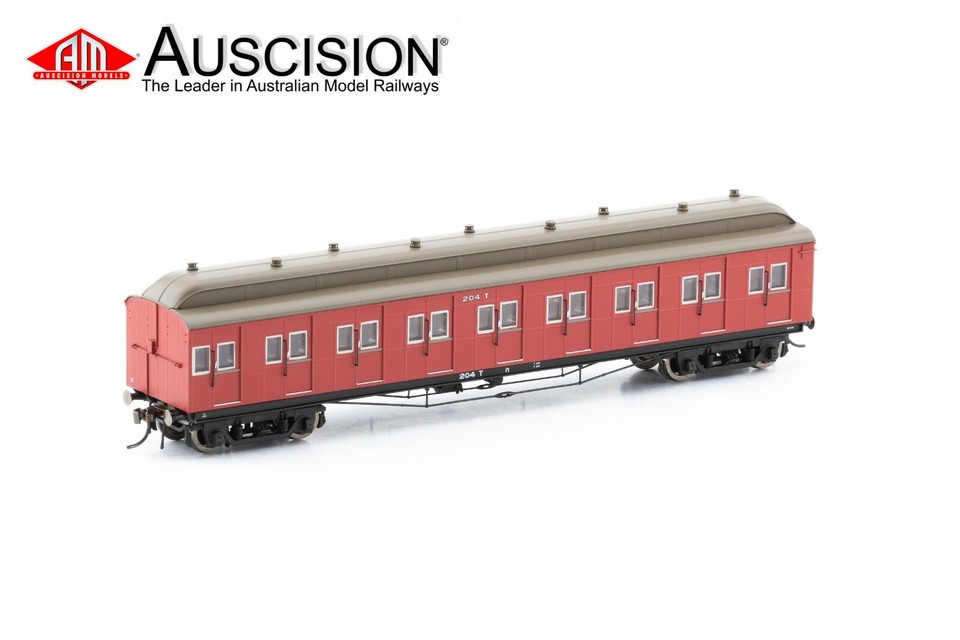 Auscision (VPS-19) Victorian Tait Suburban Passenger Train 4 Car Set ...