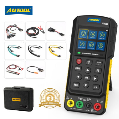 Automotive Diagnostic Multimeter Oscilloscope AC/DC Voltage Amp Ohm K ...