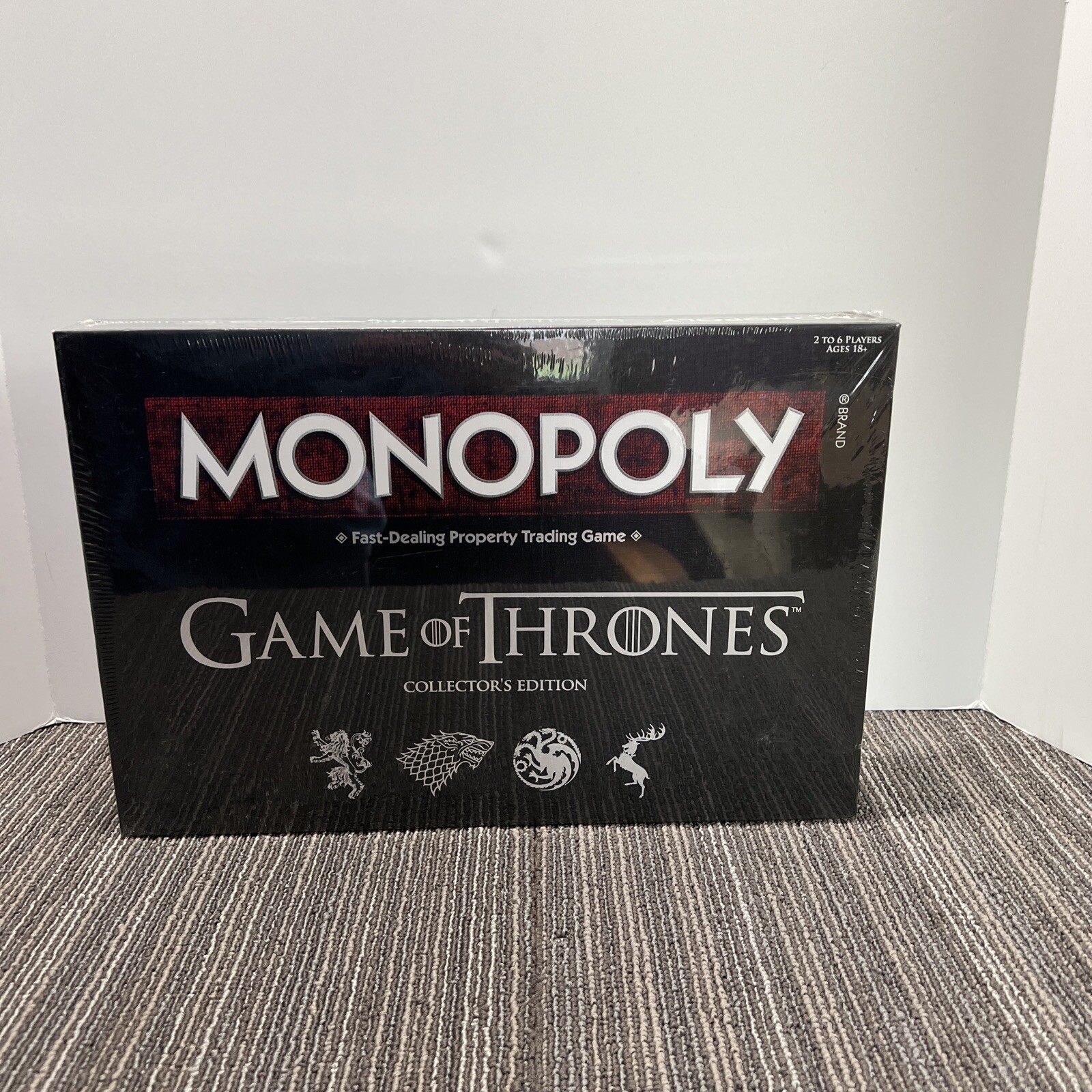 Monopoly Game of Thrones Collector’s Edition Board Game Wester Brand ...
