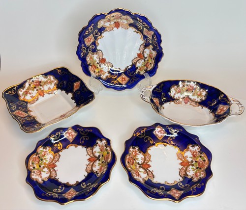 Set of 5 Vintage Royal Albert “Derby” Bone China Nut/Candy/Trinket ...
