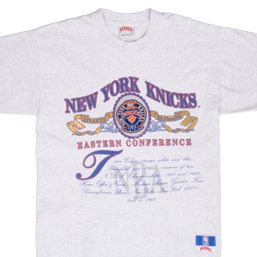 VINTAGE NBA NEW YORK KNICKS 1990S TEE SHIRT MEDIUM MADE IN USA | eBay
