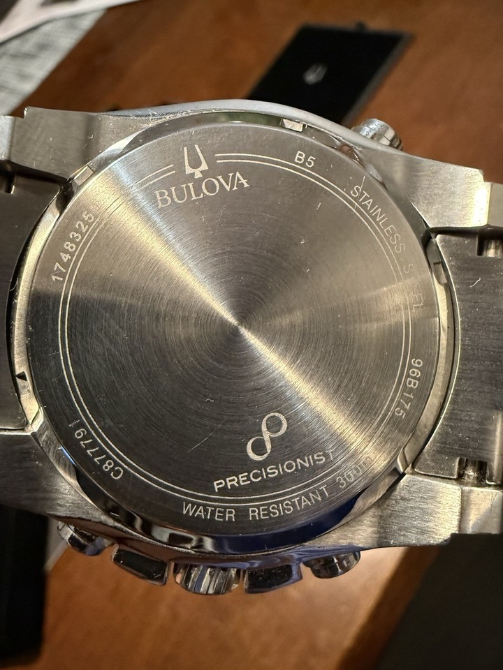 Bulova Precisionist 96B175 Wrist Watch for Men | eBay