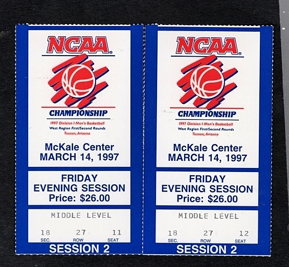 Ncaa Ticket Look Like