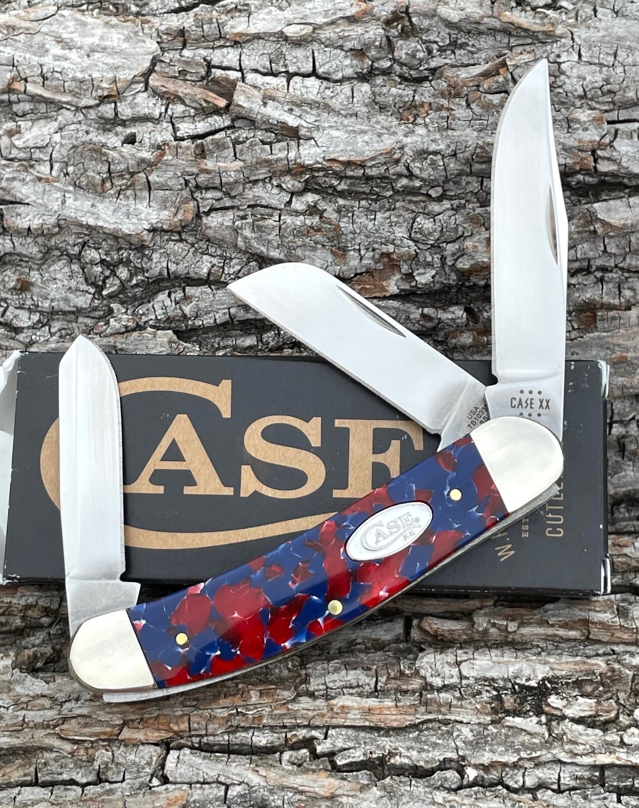 CASE XX *e SOWBELLY 2024 FREEDOM KIRINITE WHITE SPARXX SHIELD KNIFE ...