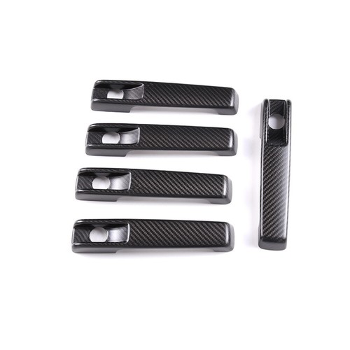 Matte Carbon Fiber Outer Door Handle Trim For Benz G W463 G500 G55 G63 ...