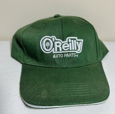 O'Reilly Auto Parts Green Ball Cap Hat Adjustable Baseball Adult | eBay