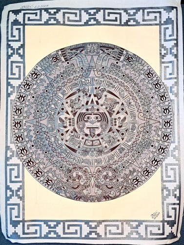 Handmade Soledad California 2009 Chicano Mexican Aztec Prison Art | eBay