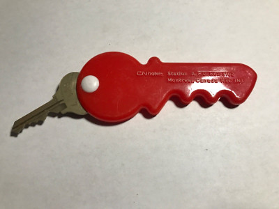 Hotel CN Motel Room Key Fob & Key Montreal Canada #817 | eBay