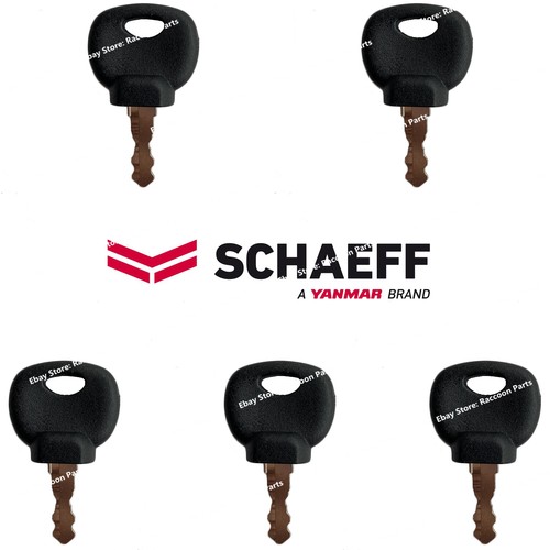 SCHAEFF Ignition Keys Ahlmann Dynapac Hanomag JCB JLG Jungheinirch ...