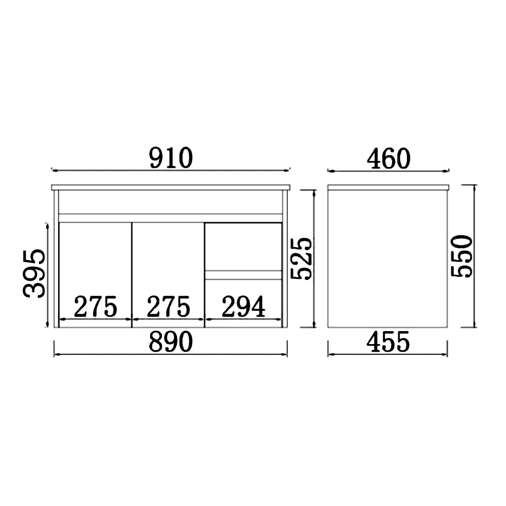 Local Made Vanity Notaio-Walnut-Ravine Wall Hung Vanity 890*460*550mm ...
