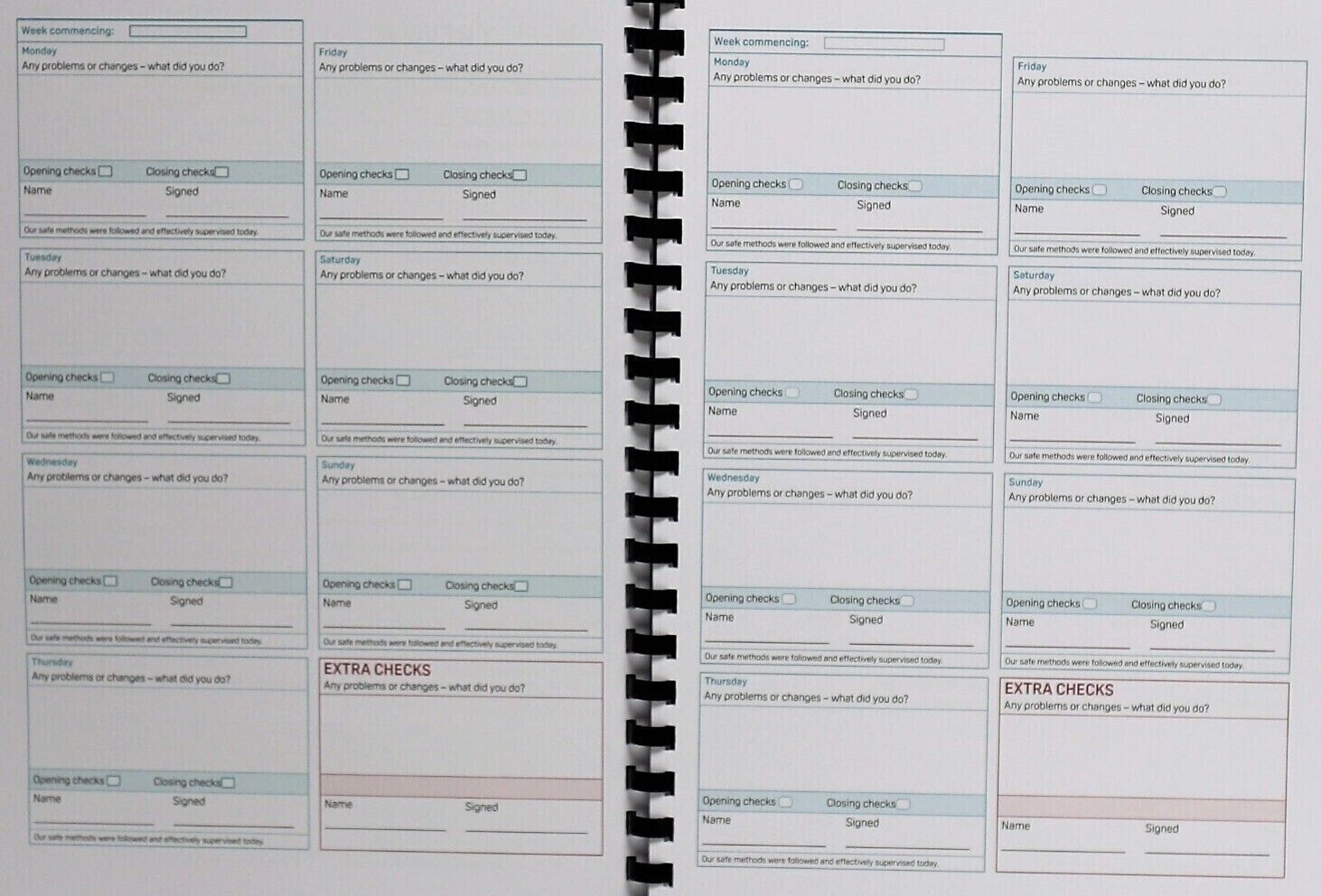 2025 Safer Food Better Business SFBB 24 Month Diary Refill | eBay UK