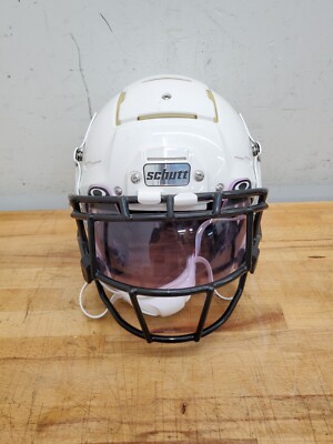 Schutt F7 VTD Collegiate Football Helmet - White - Size Youth Large L W ...