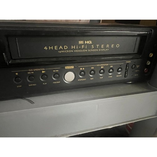 Symphonic WF802 DVD VCR Combo Player VHS Recorder 【sold as it is】 | eBay