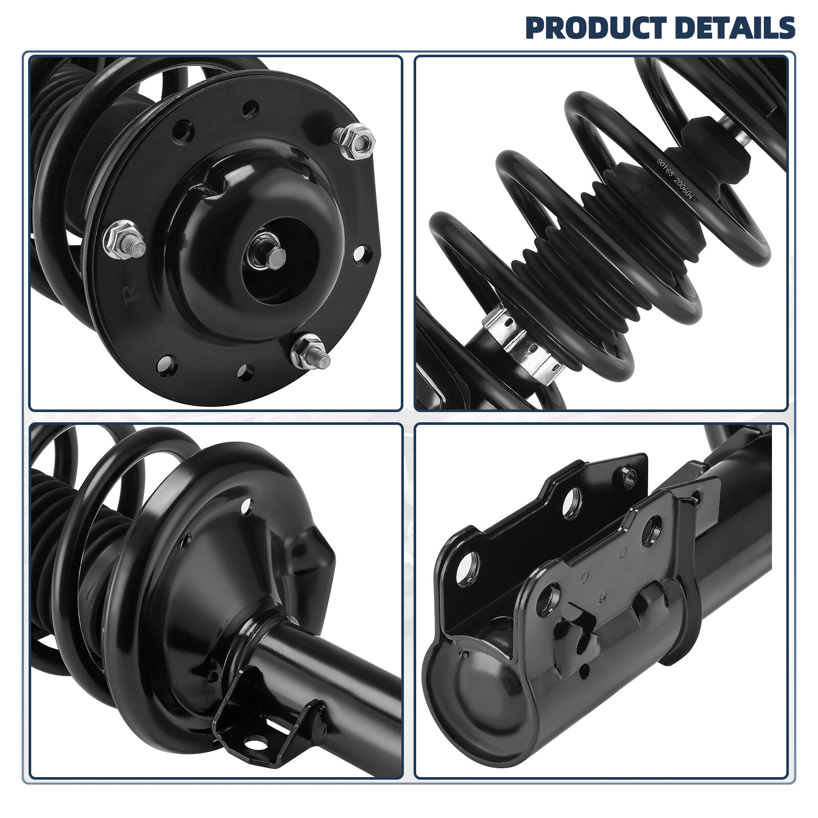 4PCS Front & Rear Struts Shocks For 2004- 2012 Chevy Malibu 2005-2010 ...