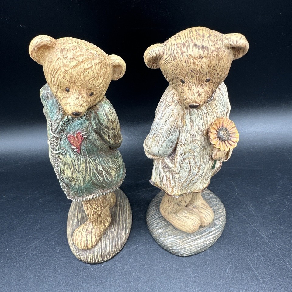 2007 Boyds Collection "Life Times" A Gift of the Heart and Just Because ...