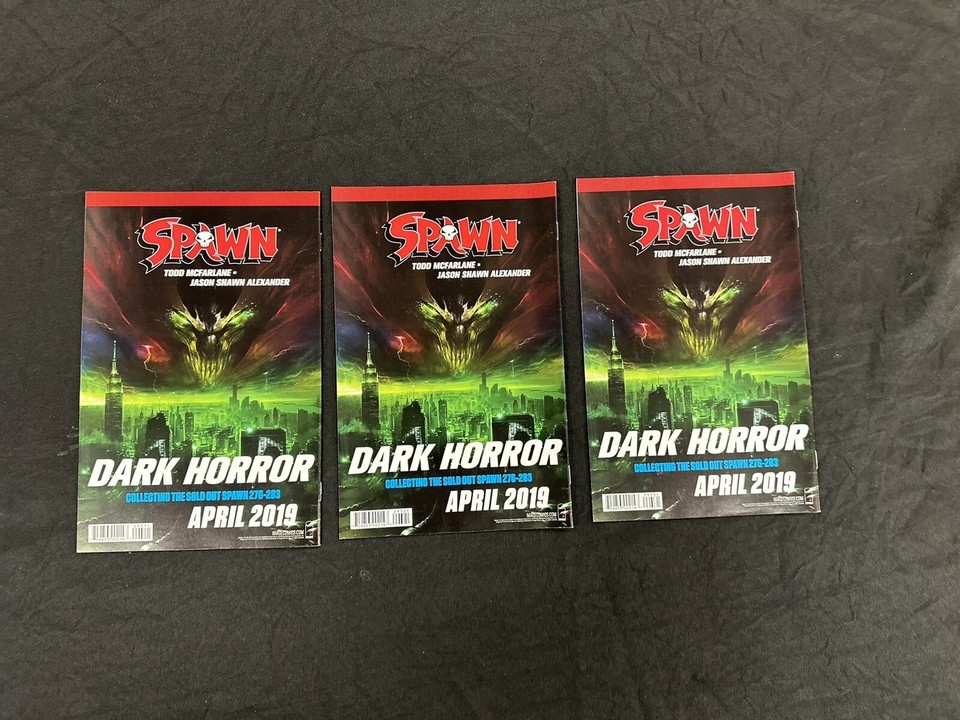 Spawn #293 COVER A, B, & C MATTINA / TODD MCFARLANE 2019 IMAGE Error ...