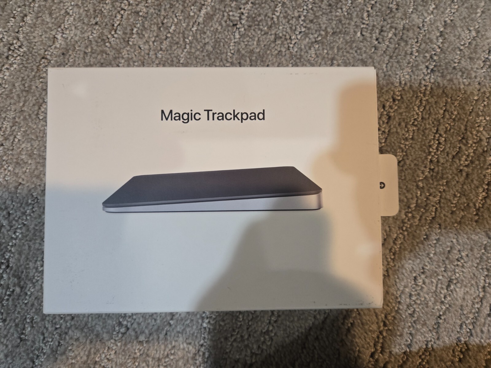Apple Magic Trackpad (Wireless, Rechargable) - Black Multi-Touch ...