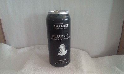 Blacklist Beer Can Black German Lager gift idea FREE SHIPPING CAN USA ...