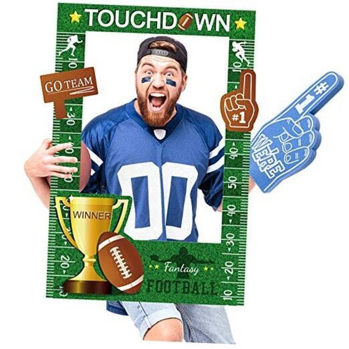 Football Photo Prop Frame Selfie Picture Frame Sport Picture Frame ...