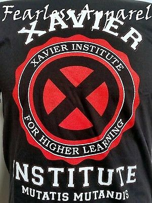 XAVIER INSTITUTE PROFESSOR X MEN SUPER HERO MUTANT MARVEL COMICS T ...