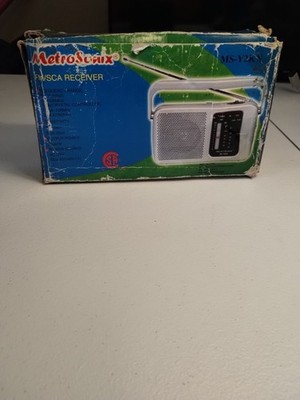 MetroSonix MS-Y2K FM/SCA Receiver Antenna Tuning Dial Radio Battery/AC ...