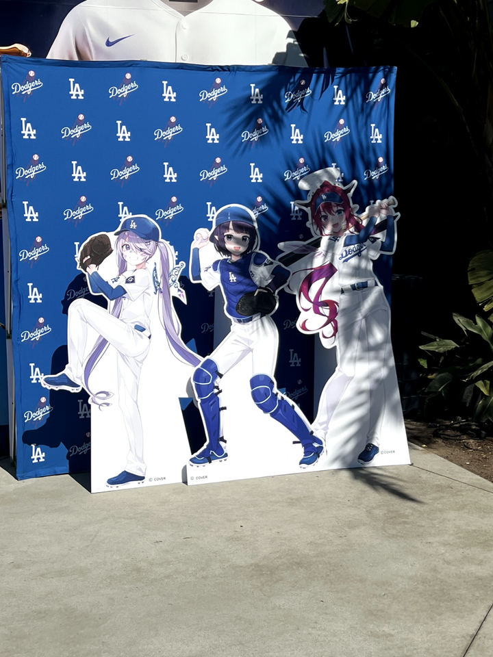 Official LA Dodgers x Hololive Night Ina'nis Ninomae Medium T-Shirts 7 ...