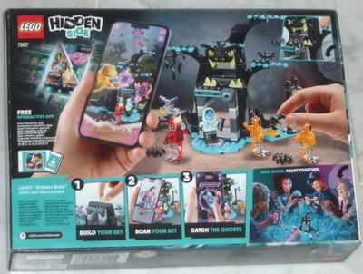 lego HIDDEN SIDE réf. 70427 / welcome to hidden side 4 mnfgs 189 pcs ...