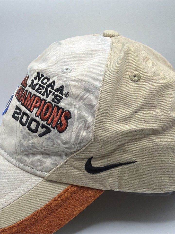 Florida Gators 2007 National Champions NCAA Adjustable Cap Hat Rare Fit ...