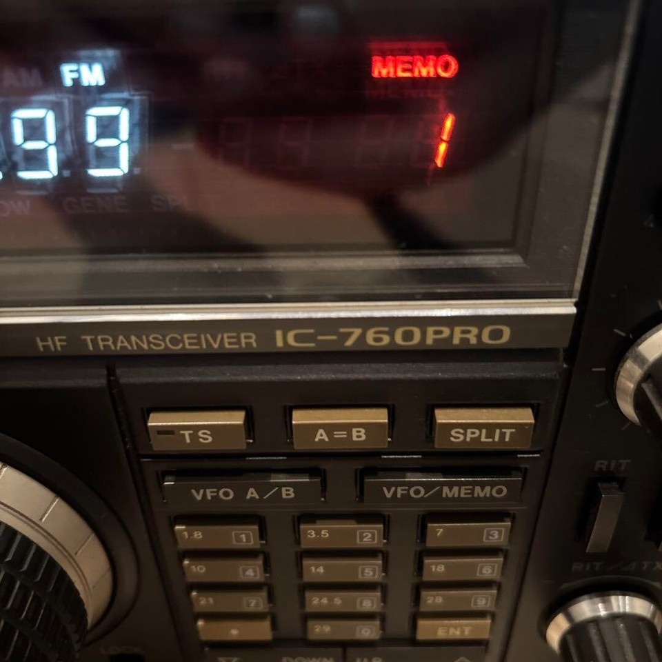 ICOM IC-760PRO HF All Band Transceiver IC-760 PRO Ham Radio Power-Comfirmed | eBay