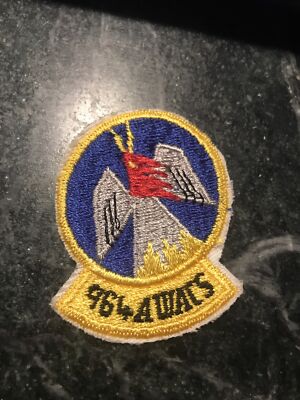 Rare Vtg Vietnam Cold War 70s 964th AWACS Squadron Patch 2.5” USAF ...