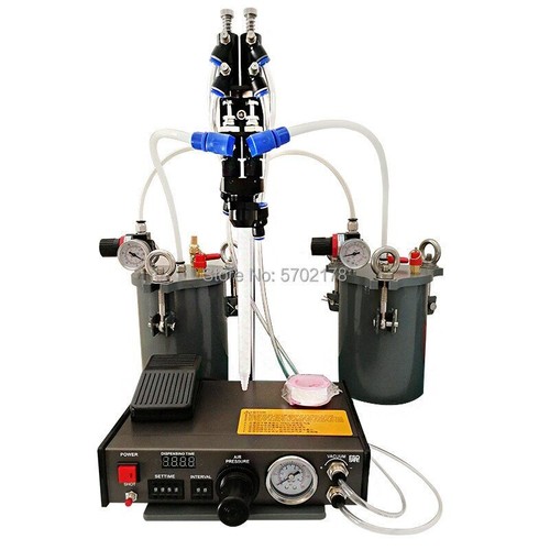 Precision resin Auto Glue Dispenser Solder Paste Liquid Controller ...