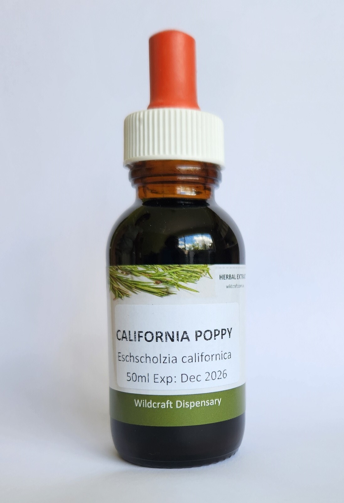 CALIFORNIA POPPY LIQUID EXTRACT TINCTURE 50ml Herbal Eschscholzia ...