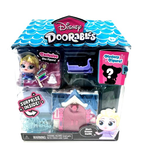Disney Doorables Elsa Frozen Castle With Exclusive Elsa And Surprise ...
