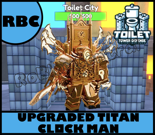 UPGRADED TITAN CLOCKMAN - TOILET TOWER DEFENCE - CHEAP TTD UTCM UNIT | eBay