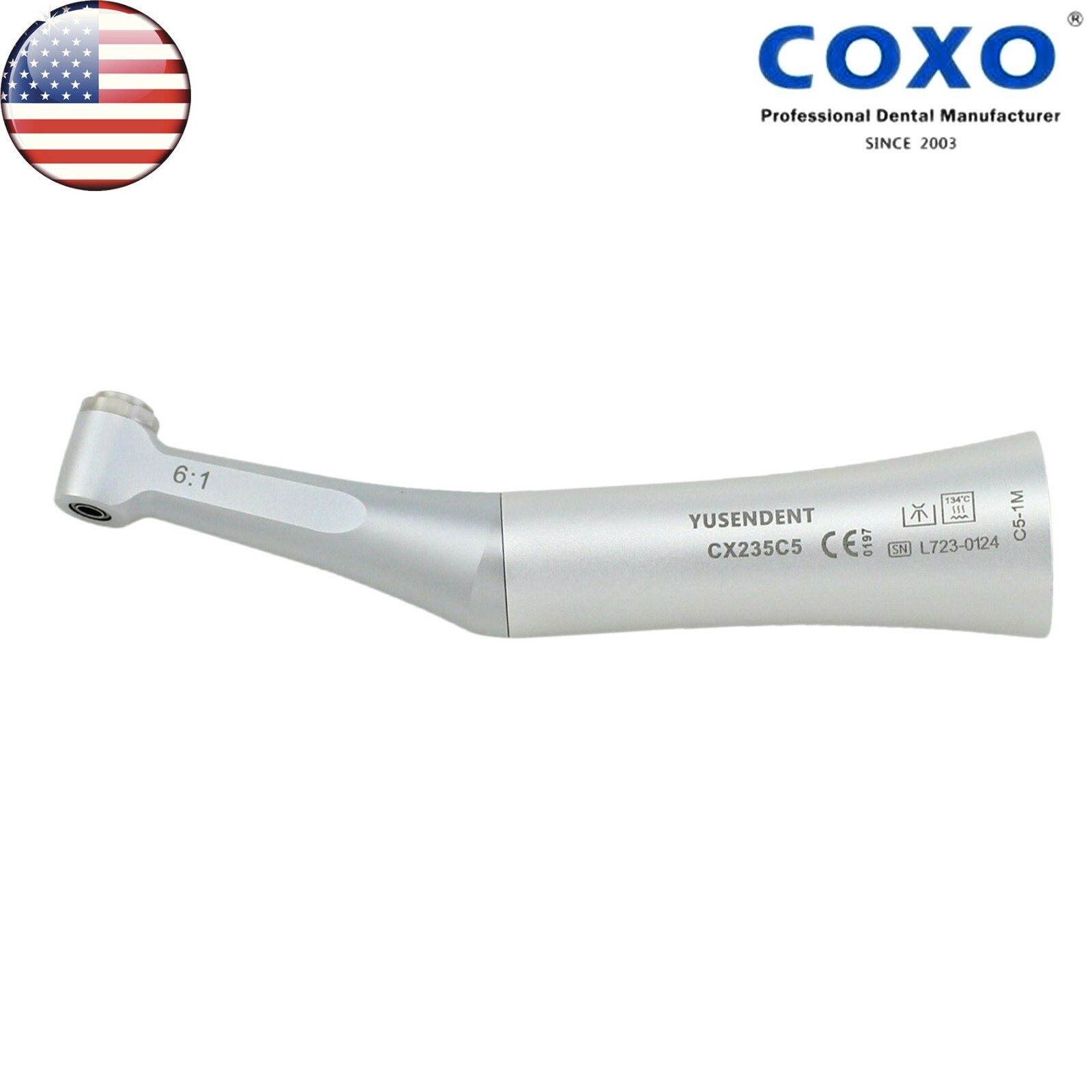 US COXO Dental Endodontic 6:1 Low Speed Handpiece Fit Dentsply Wave One ...