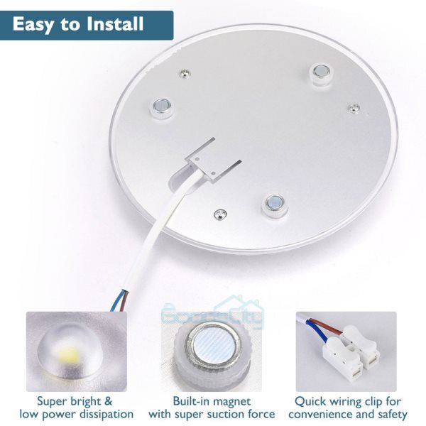 Super Bright LED Light Panel 24W Ceiling Fan Light Replacement for ...