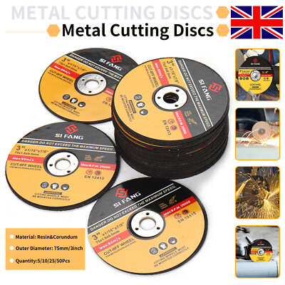 3inch 75mm Metal Cutting Discs for Stainless Steel Slitting Disc Cut ...