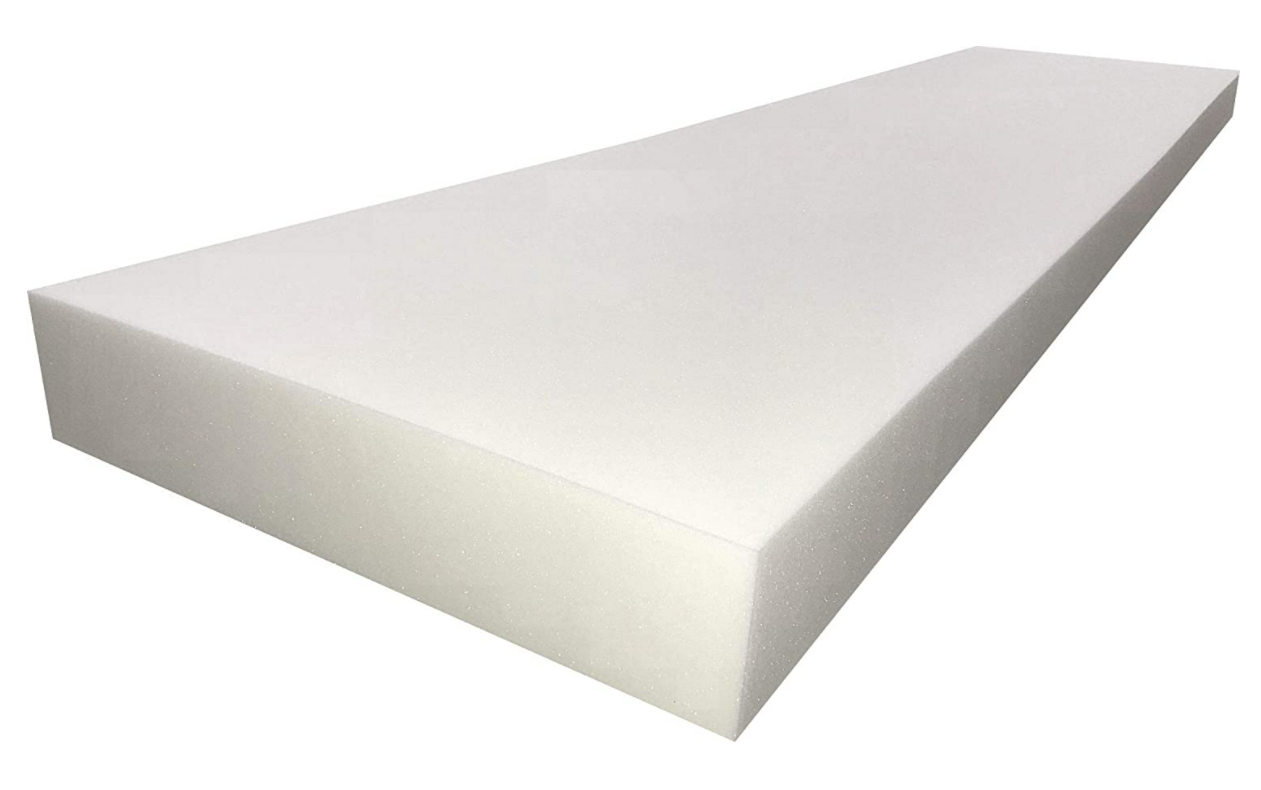 UPHOLSTERY FOAM SHEETS MEDIUM/HIGH DENSITY/MEMORY FOAM 80" x 20" ANY ...