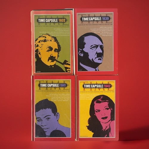 Time Capsule Time Books 1932 1941 1942 1950 Lot 1 Paperback 3 Hardback ...