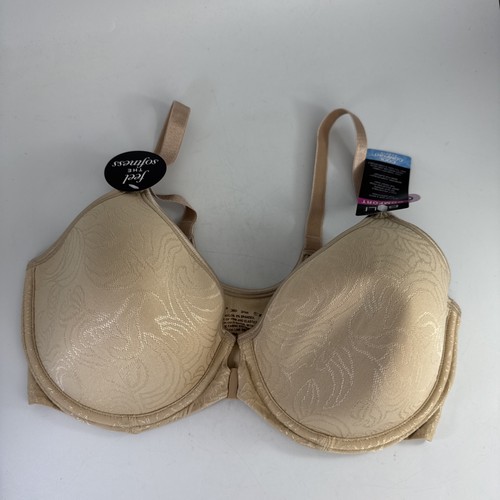 Bali NUDE Comfort Revolution Front-Close Shaping Bra DF3P66 Size US 36D ...