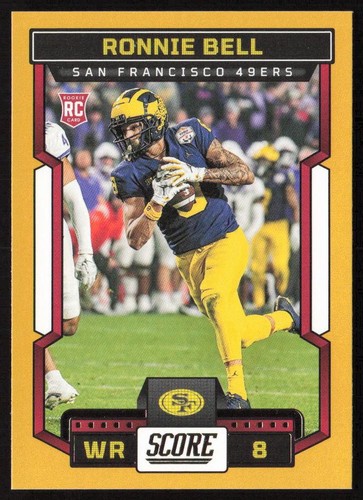 2023 Score Gold Ronnie Bell #344 Rookie 49ers | eBay