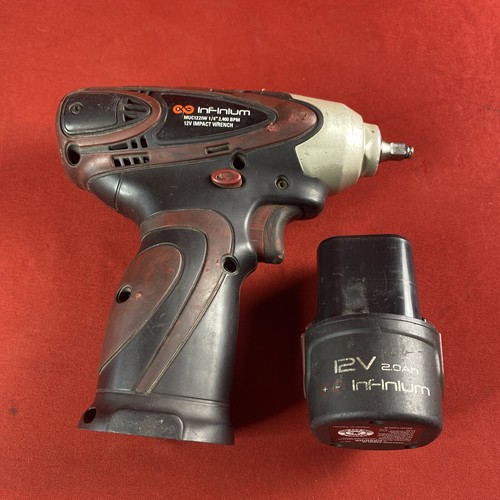 Matco Tools (MUC122IW) 12V Cordless Infinium 1/4" Impact W/Battery ...
