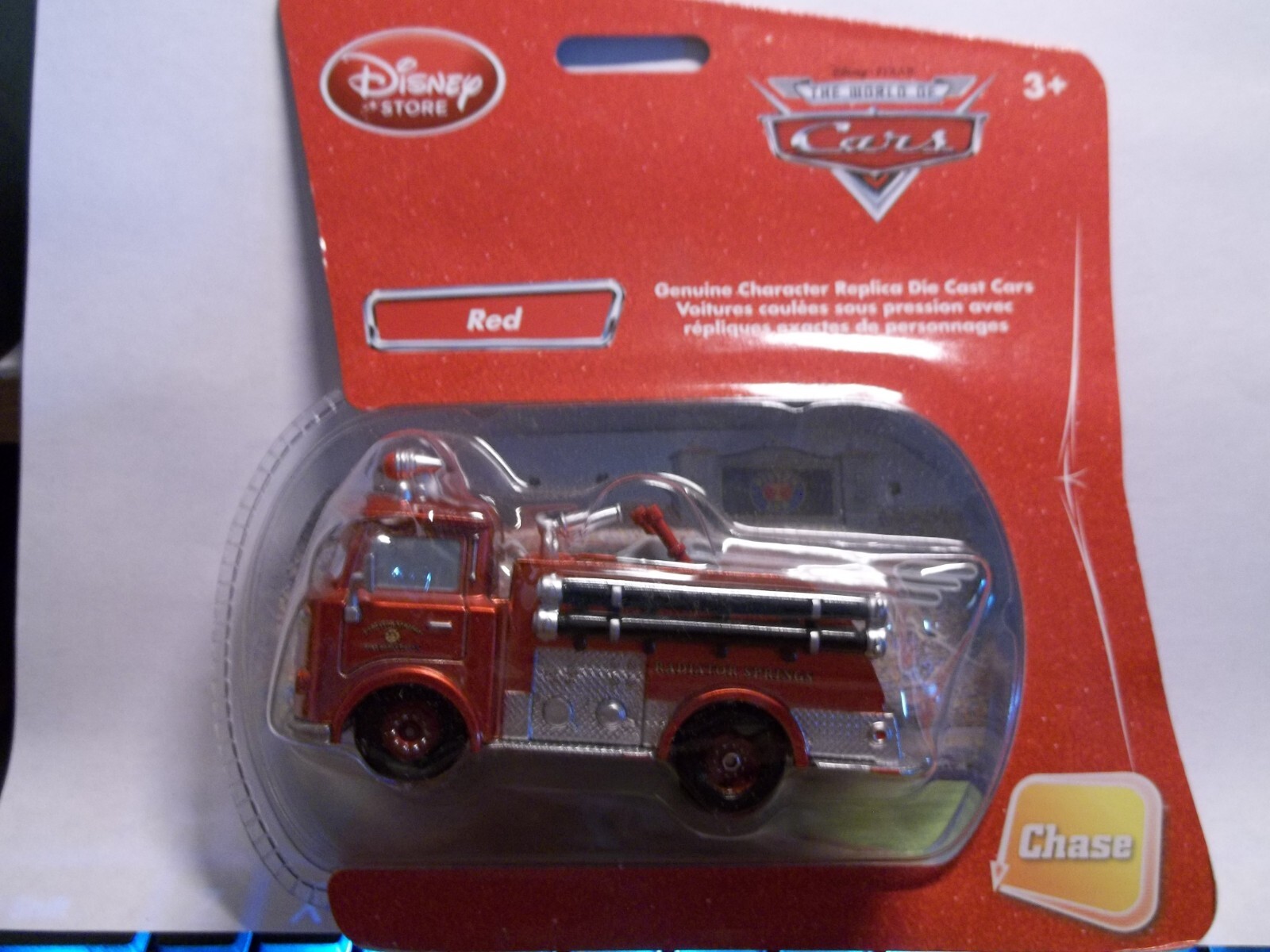 Pixar Cars Chase RED Fire Engine unopen | eBay