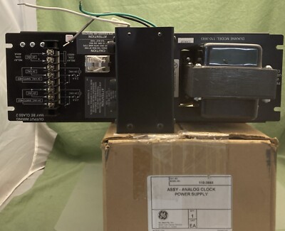 NEW DUKANE 110-3693 ANALOG CLOCK POWER ASSEMBLY | eBay
