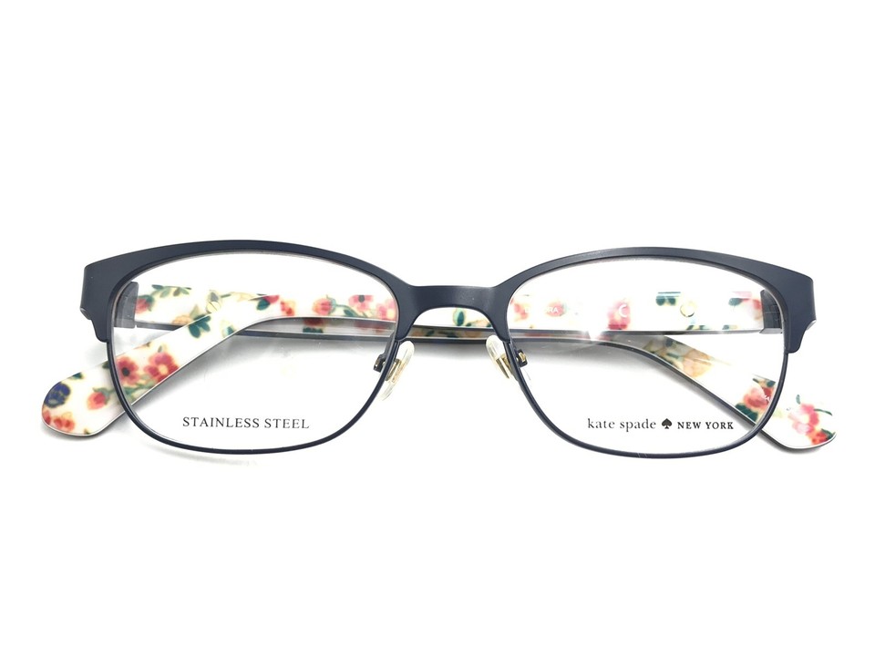 Kate Spade DIANDRA JBW Women's Blue Rectangle Eyeglasses Frames 51-17 ...