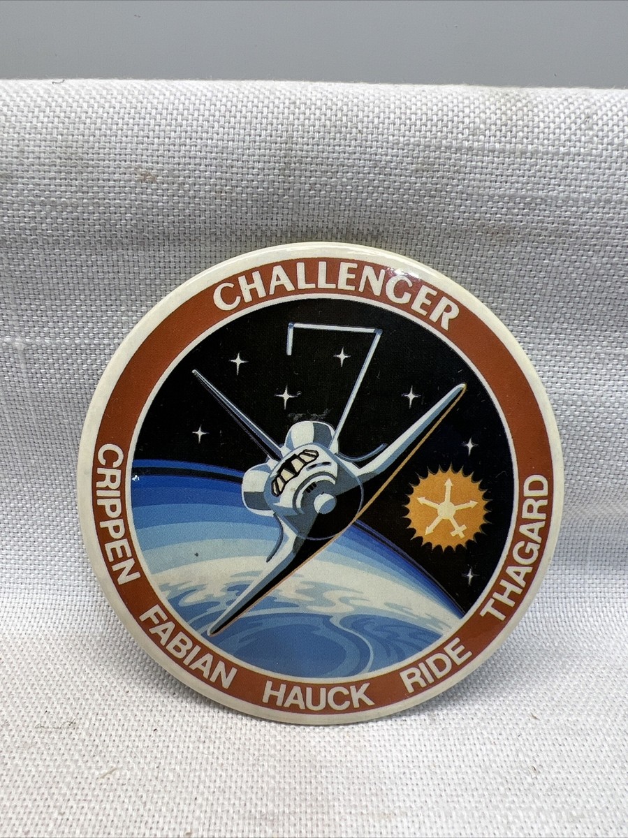 Challenger Space Mission Badge