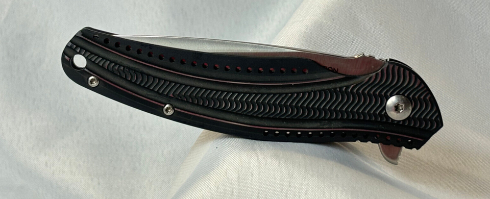 CRKT Knife Ken Onion Ripple K405KXS Folding Single Combo Blade W/ Box ...