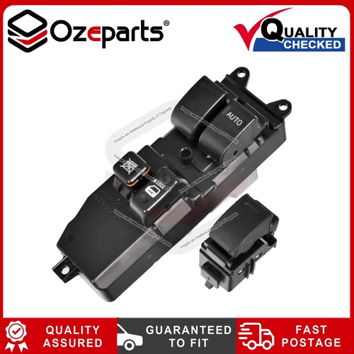 Set of Power Master Window Switch + Single For Toyota Hiace 200 Series ...