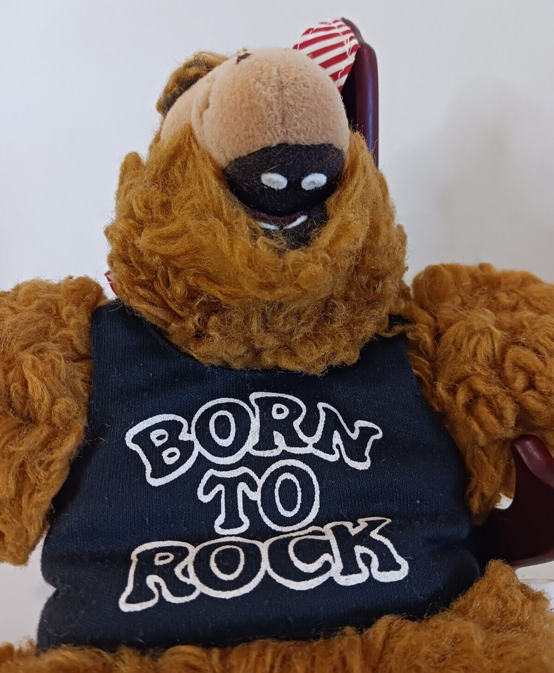 Vintage 1988 Alf Hand Puppet "Born to Rock" | eBay