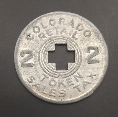 COLORADO SALES TAX RETAIL TOKEN OLD ANTIQUE | eBay